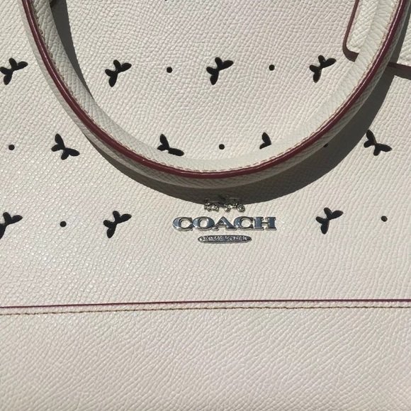Coach | Bags | Coach Satchel In Perforated Crossgrain Leather | Poshmark
